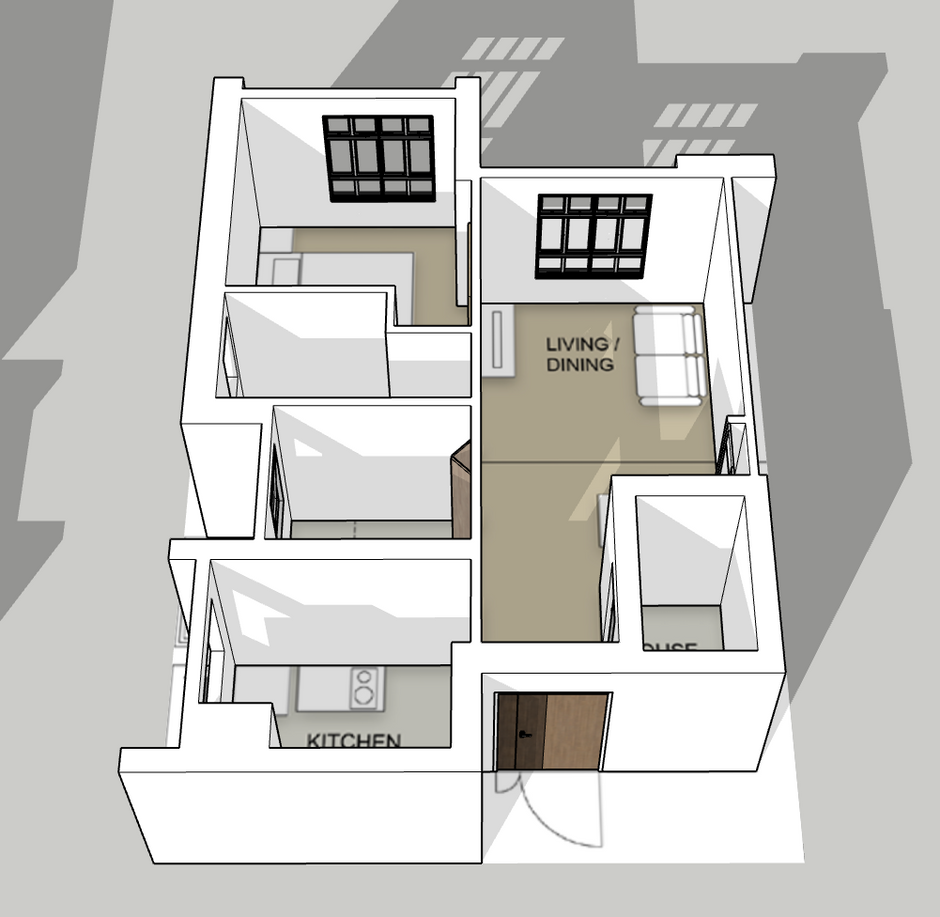 Singapore BTO 2-room 3D models – tagged "HDB 2-room" – BTOmyhome