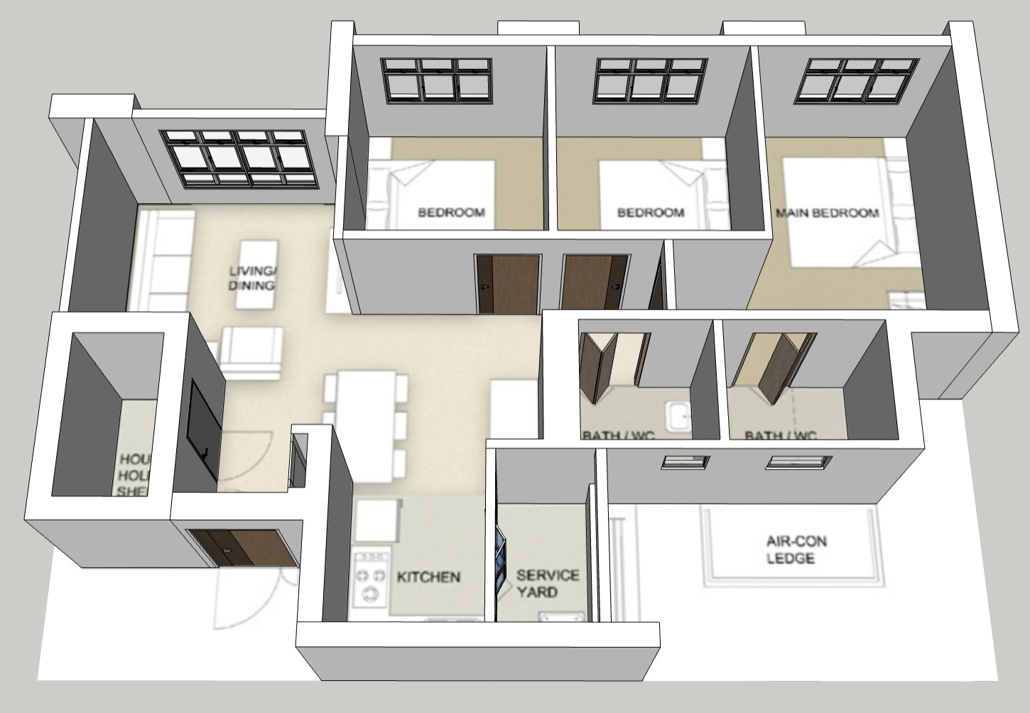 Tanjong Rhu Riverfront I & II 4-room – BTOmyhome
