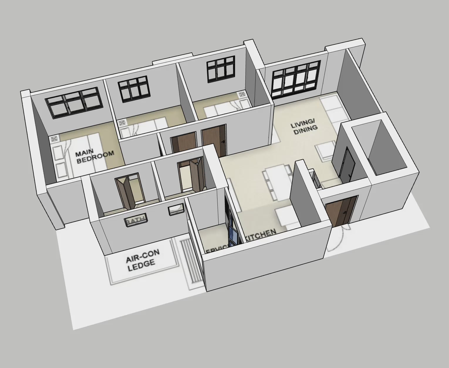 Fernvale Oasis 4-room – BTOmyhome