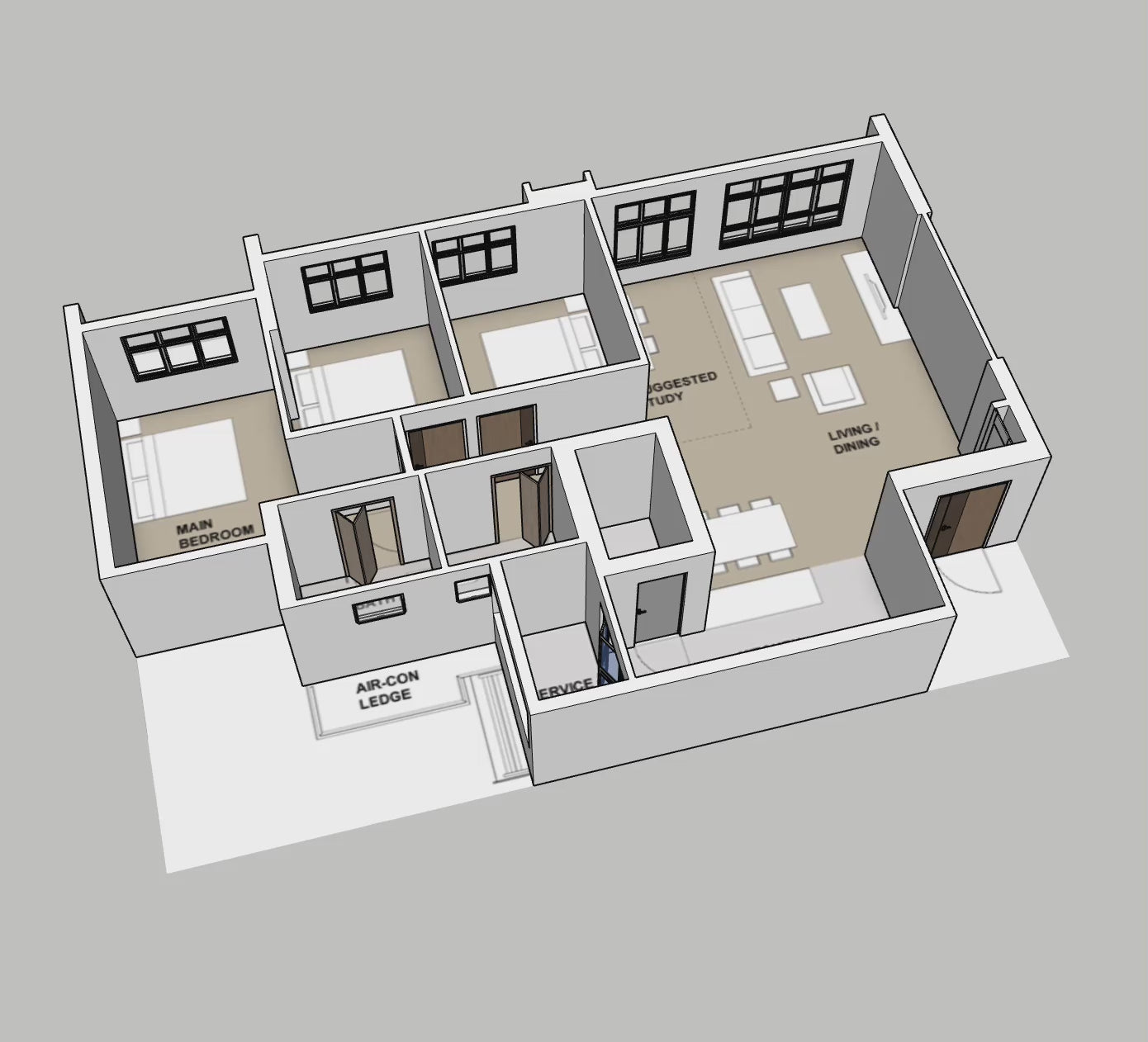Singapore BTO 5-room 3D models – tagged "HDB 5-room" – BTOmyhome