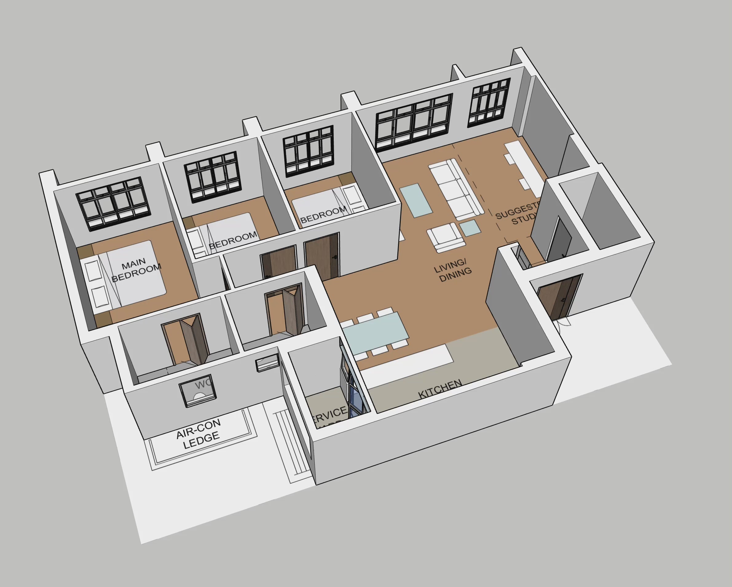 Singapore BTO 5-room 3D models – tagged "HDB 5-room" – BTOmyhome