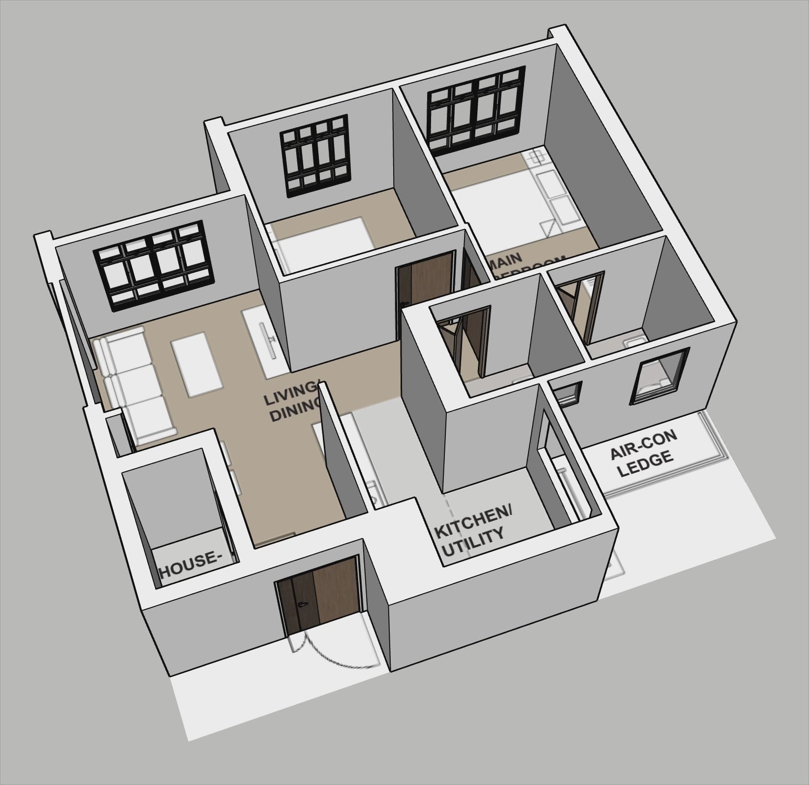 Singapore BTO 3-room 3D models – tagged "HDB 3-room" – BTOmyhome